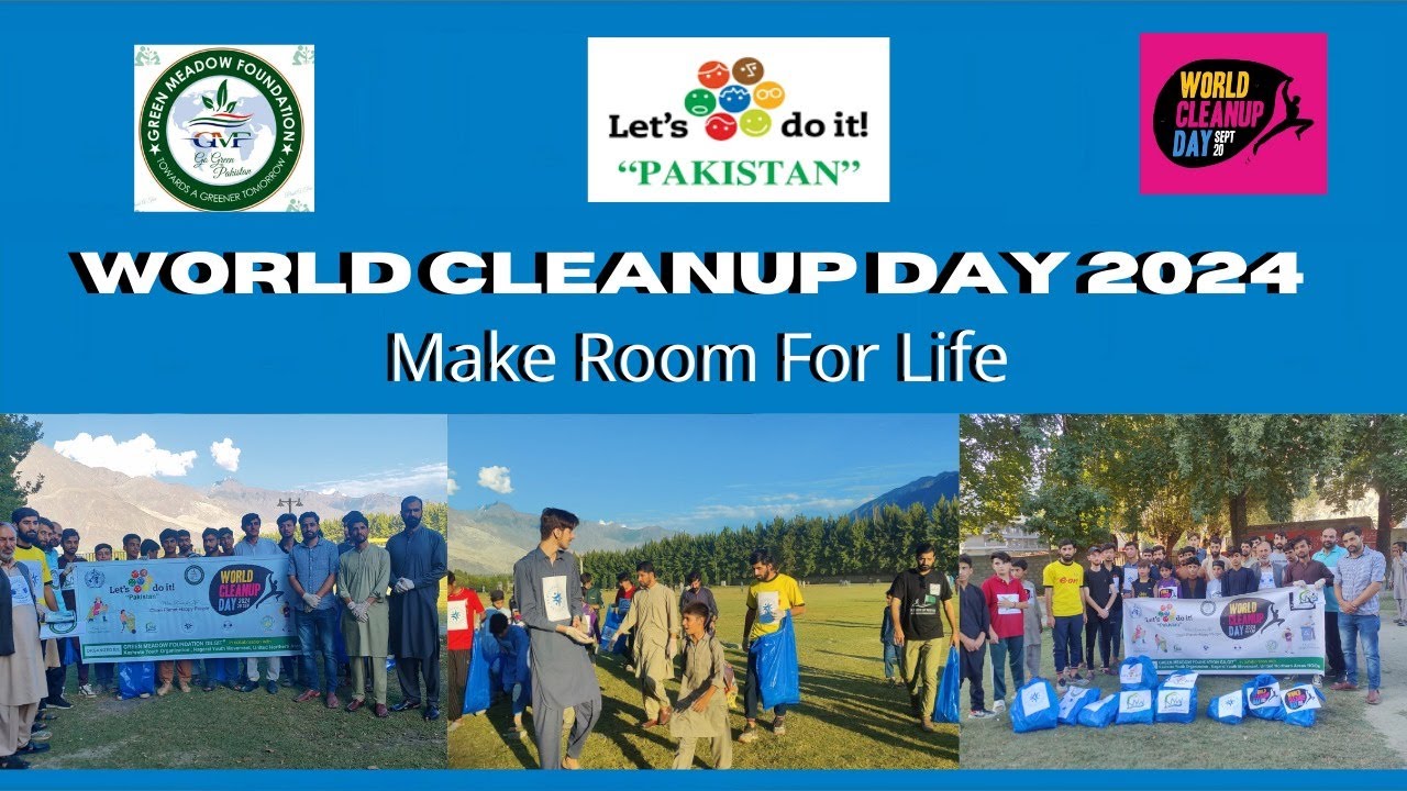 World Clean Up Day 2024 celebrated at City Park GB "Make Room For Life ...