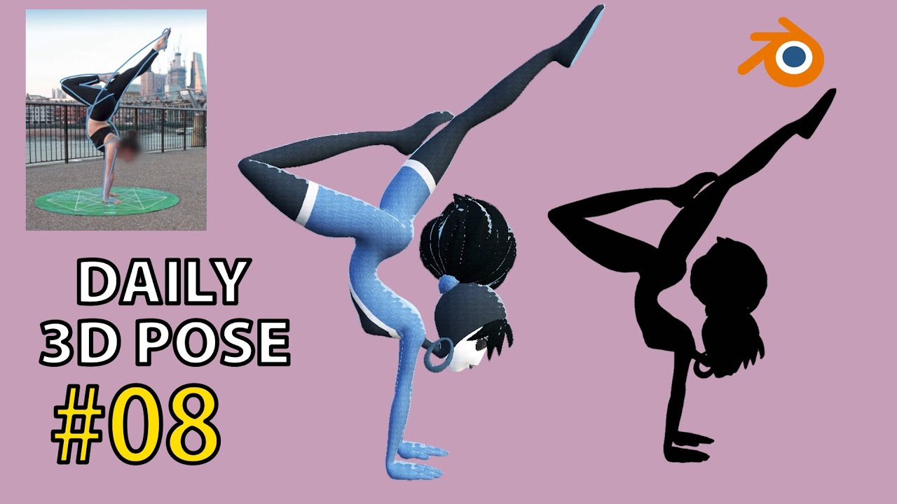 Daily 3D Pose#08 - YouTube