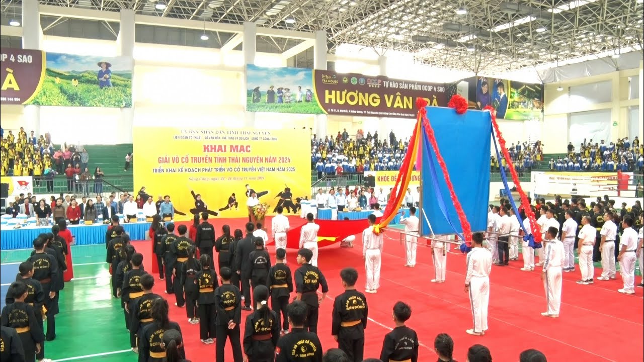 Trên 500 Vận động viên thi đấu tại Giải Võ cổ truyền tỉnh Thái Nguyên ...