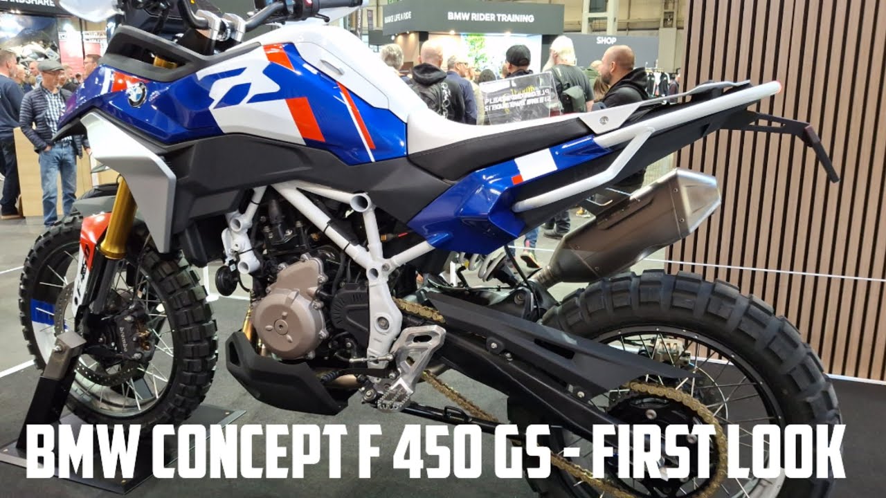 First look: BMW Concept F 450 GS - YouTube