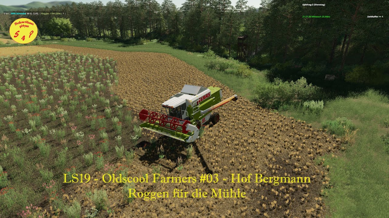 LS19 - Oldscool Farmers #03 – HofBergmann - Roggen für die Mühle - YouTube