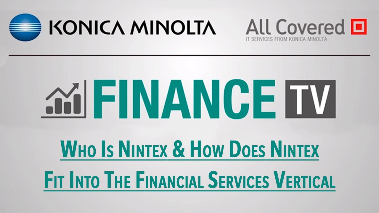 Konica Minolta Finance TV: Who Is Nintex & How Does Nintex Fit Into The ...