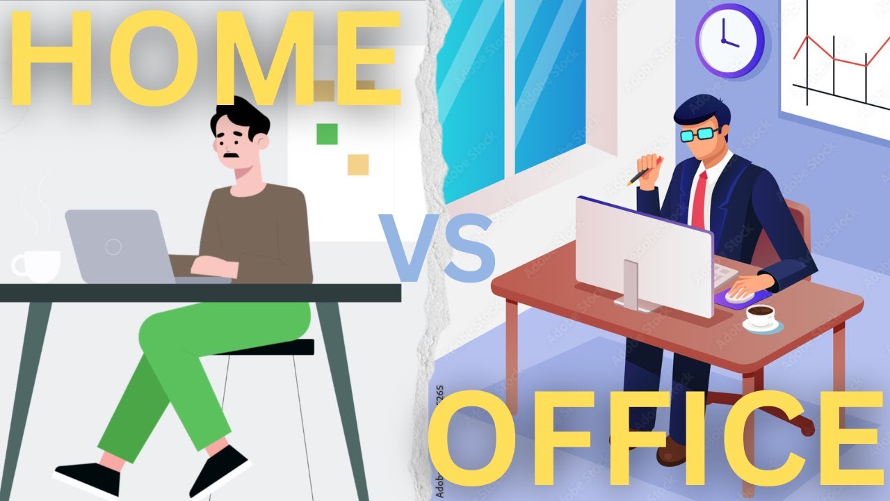Work From Home Or Office | Pros And Cons - YouTube