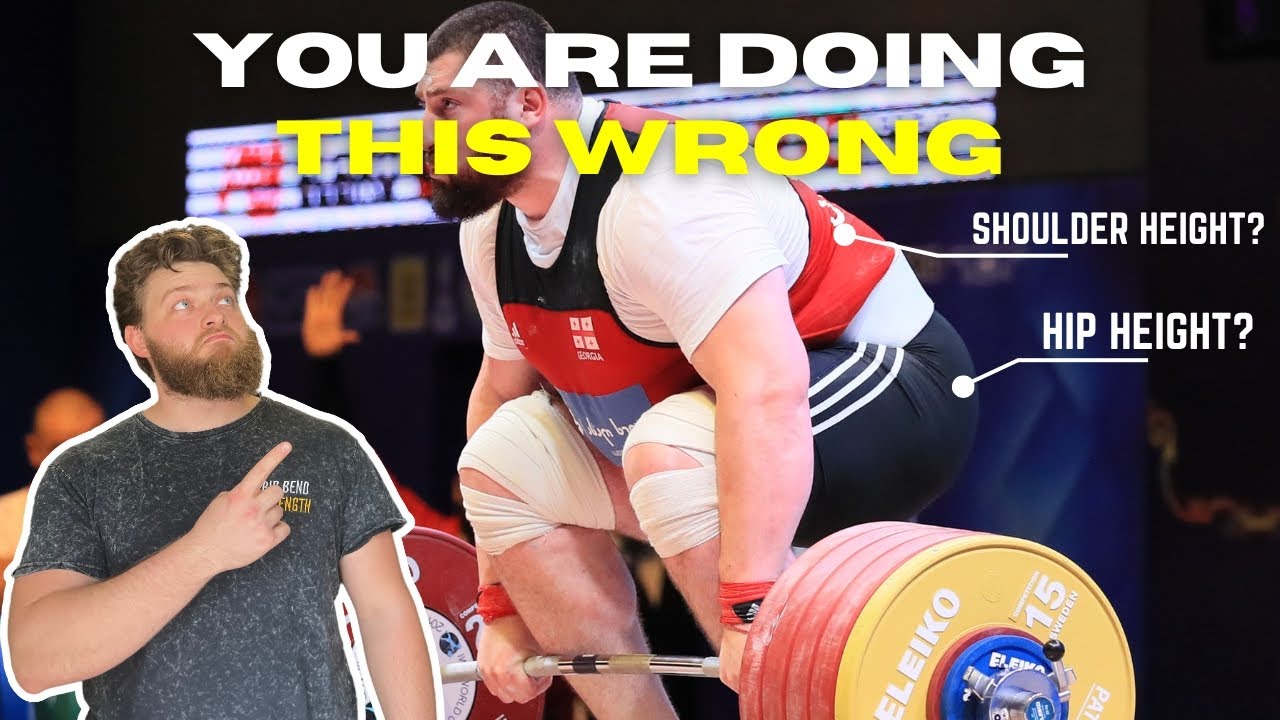 How To Set Up For The Clean | Olympic Weightlifting Technique - YouTube