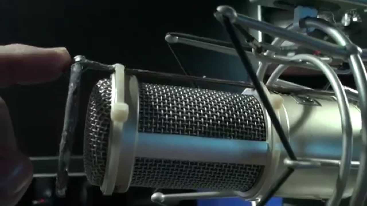 How to make a popper for a Heil PR-40 Ham Radio Microphone - YouTube