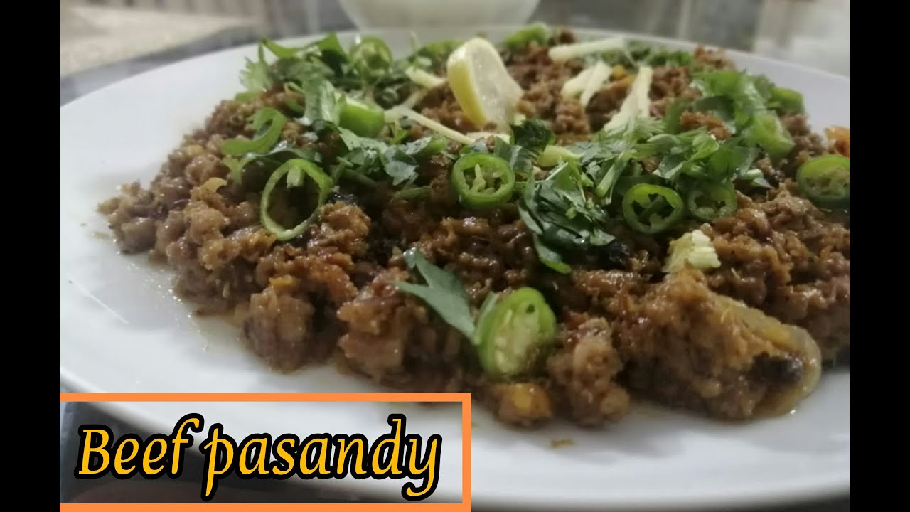 Beef pasanday || easy recipe 😋 - YouTube
