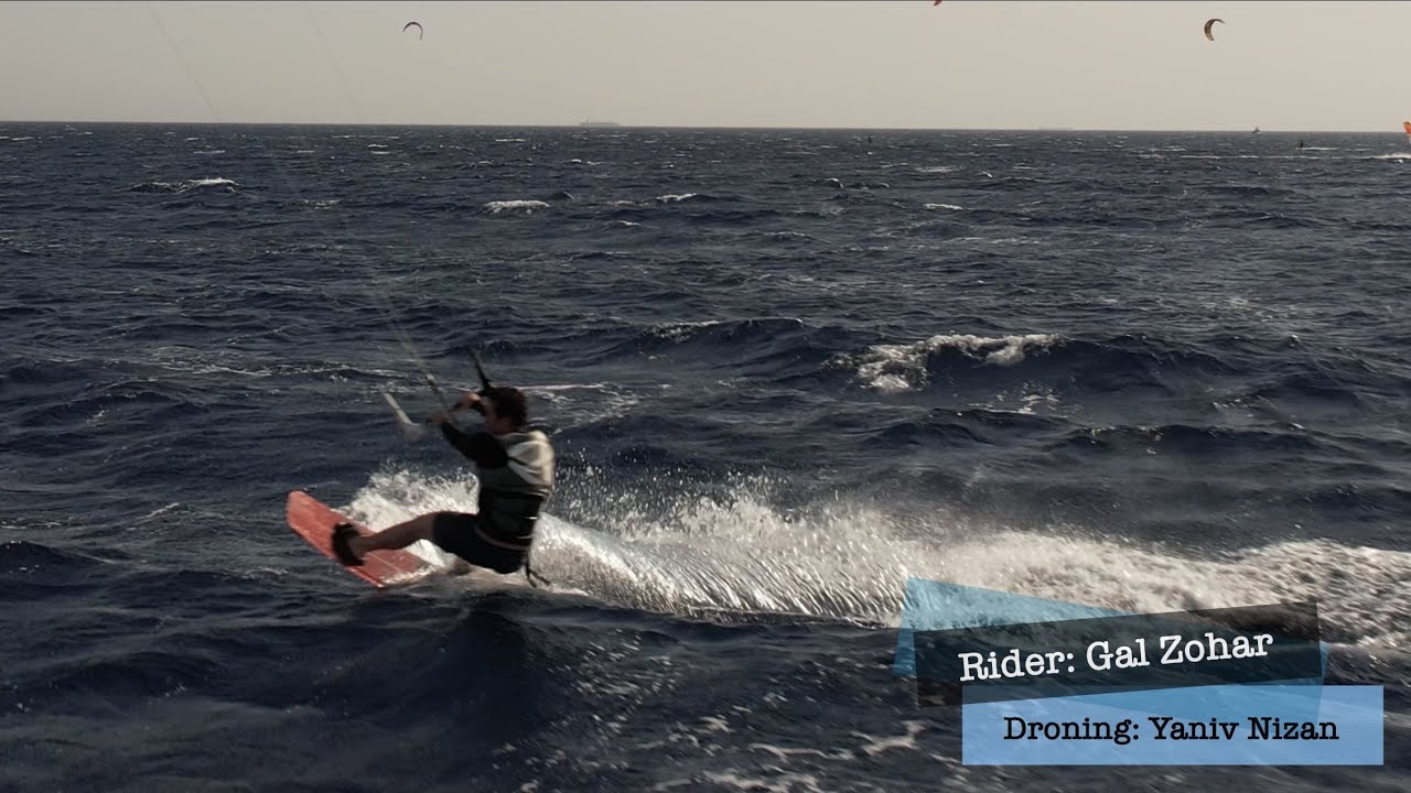 Gal Zohar Looping session - Kitesurfing in Eilat - YouTube