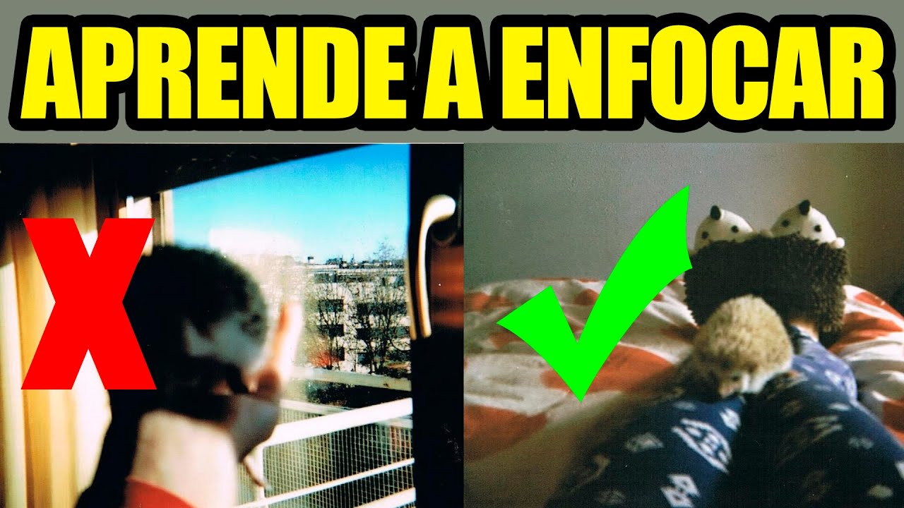 CÓMO ENFOCAR con una CÁMARA ANALÓGICA | Diferentes enfoques según la ...