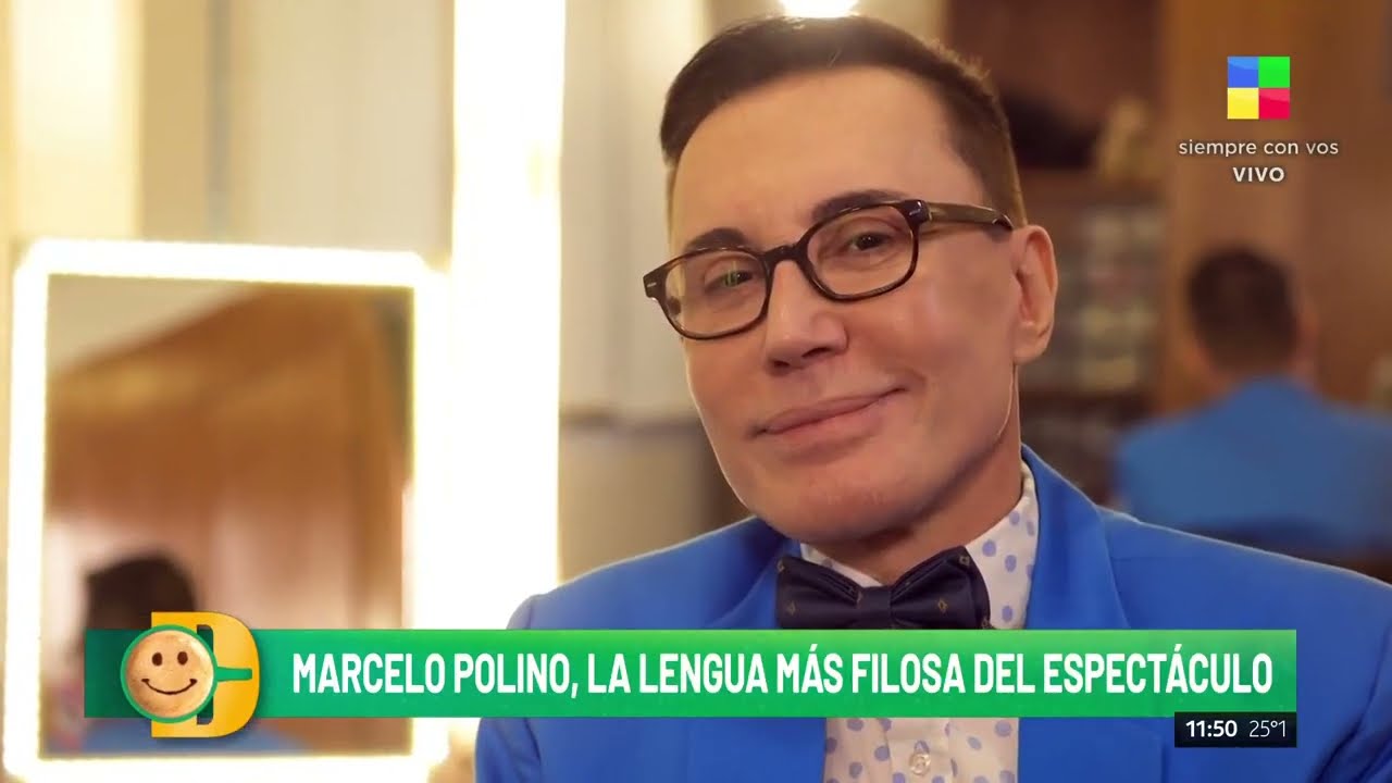 Marcelo Polino, la lengua más filosa del espectáculo, en Desayuno A ...
