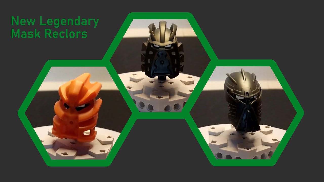 New Recolors of Legendary Masks - YouTube