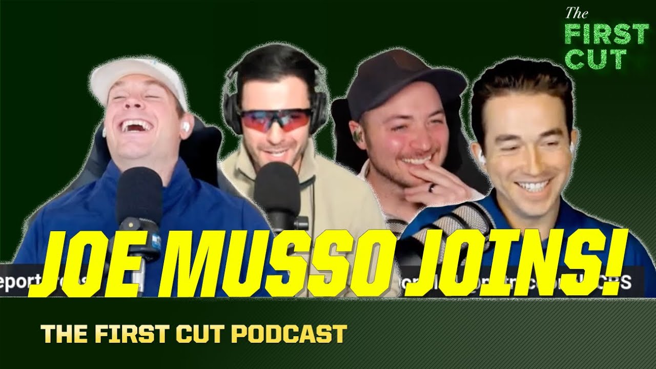 Joe Musso joins the First Cut! | Min Woo Lee, Interviewing Tony Romo ...