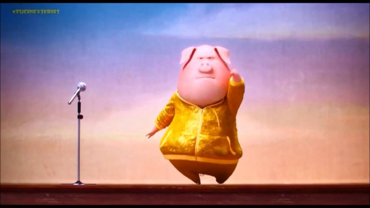 Cerdo Bailando El Cerdo Lindo Divertido Está Bailando Ejemplo Del