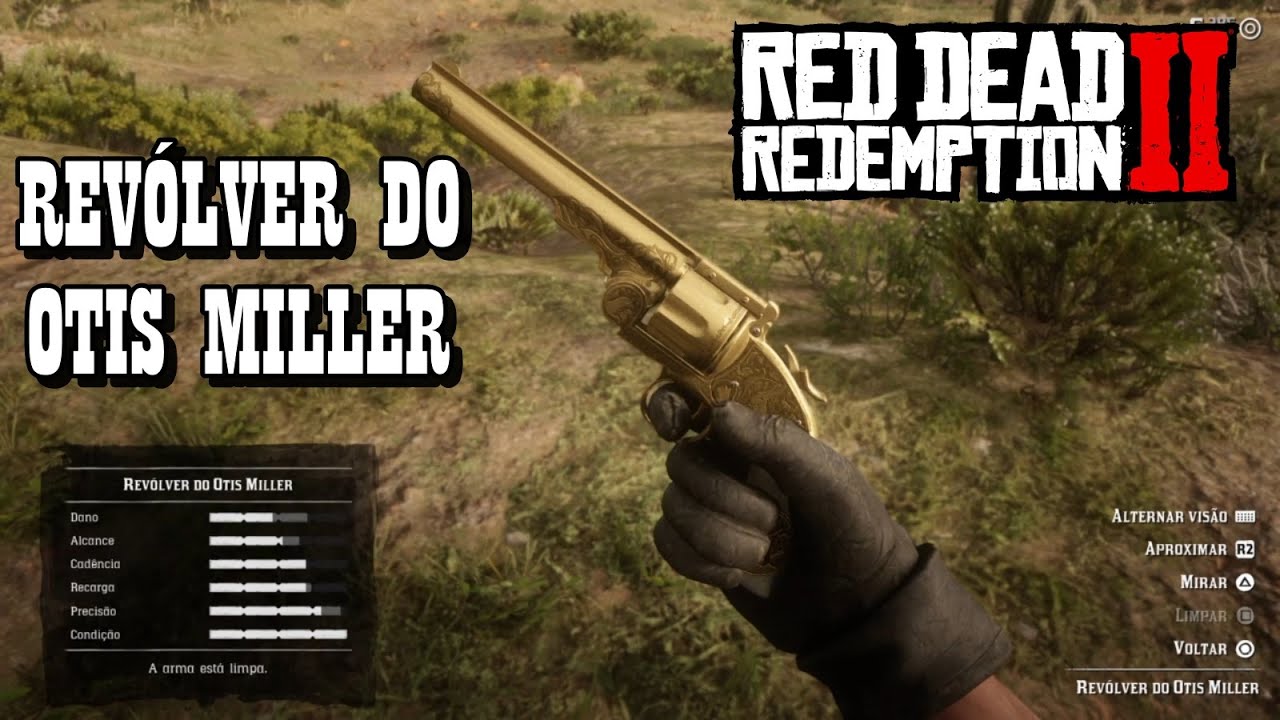 RED DEAD REDEMPTION 2 ARMA DO OTIS MILLER - YouTube