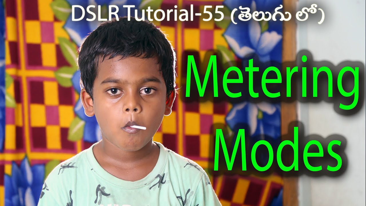 DSLR Metering Modes | How to Use Metering Mode in DSLR | DSLR Tutorials ...