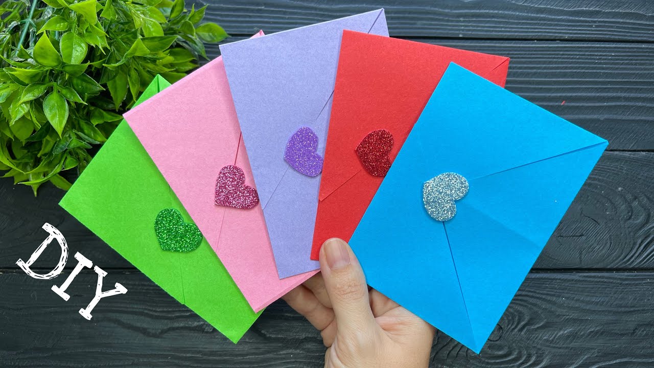 Wow Your Friends with Handmade Paper Envelopes in No Time - YouTube