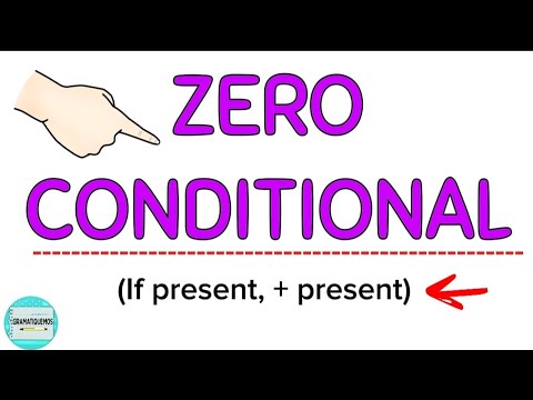 Aprende sobre el ZERO CONDITIONAL: Estructura y usos | Condicional Cero ...