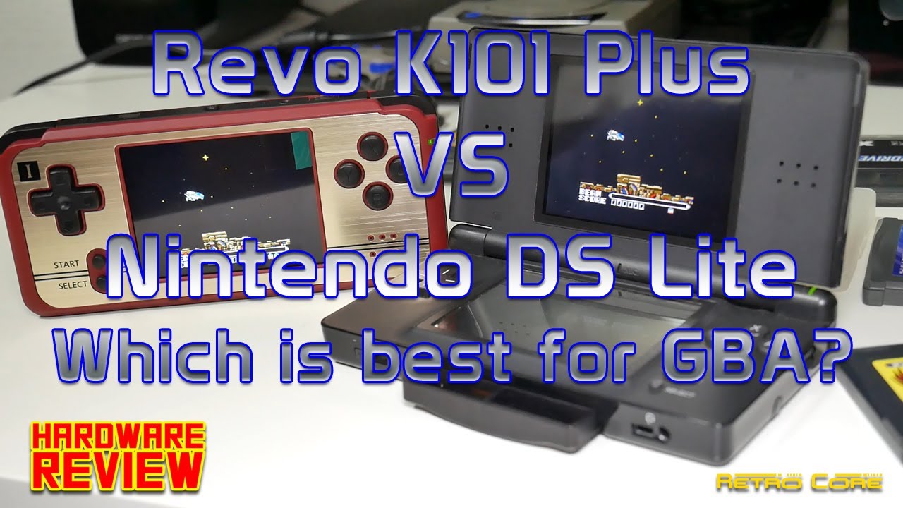 Revo K101 Plus VS Nintendo DS Lite - Which is best for GBA gaming ...