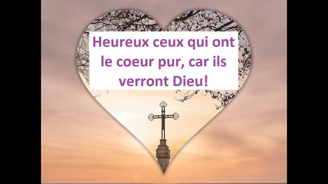 Carême 2023: Jour 2. Dieu nous invite à la pureté du cœur. - YouTube