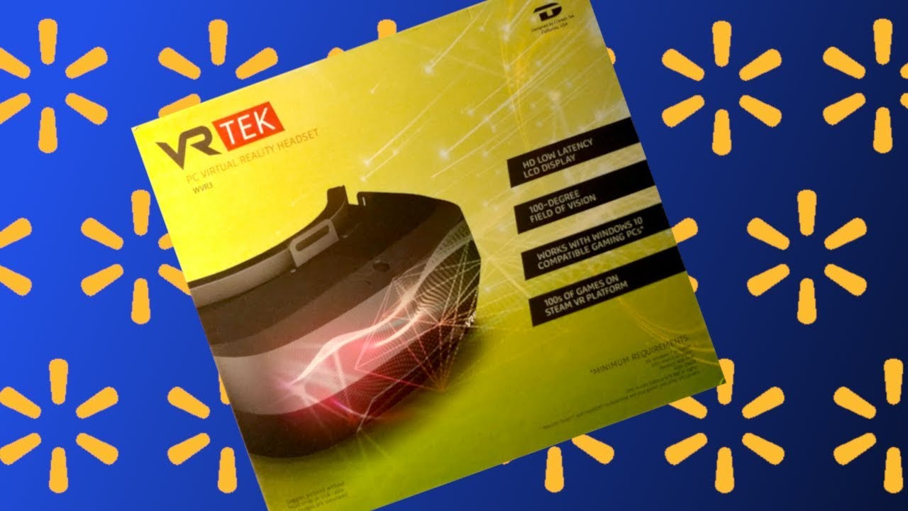 Walmart VR-TEK Headset Unboxing! - YouTube