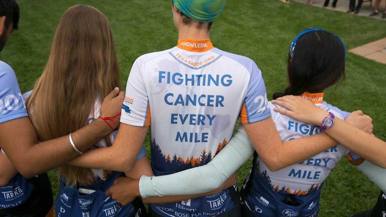 Biking for Cancer - YouTube