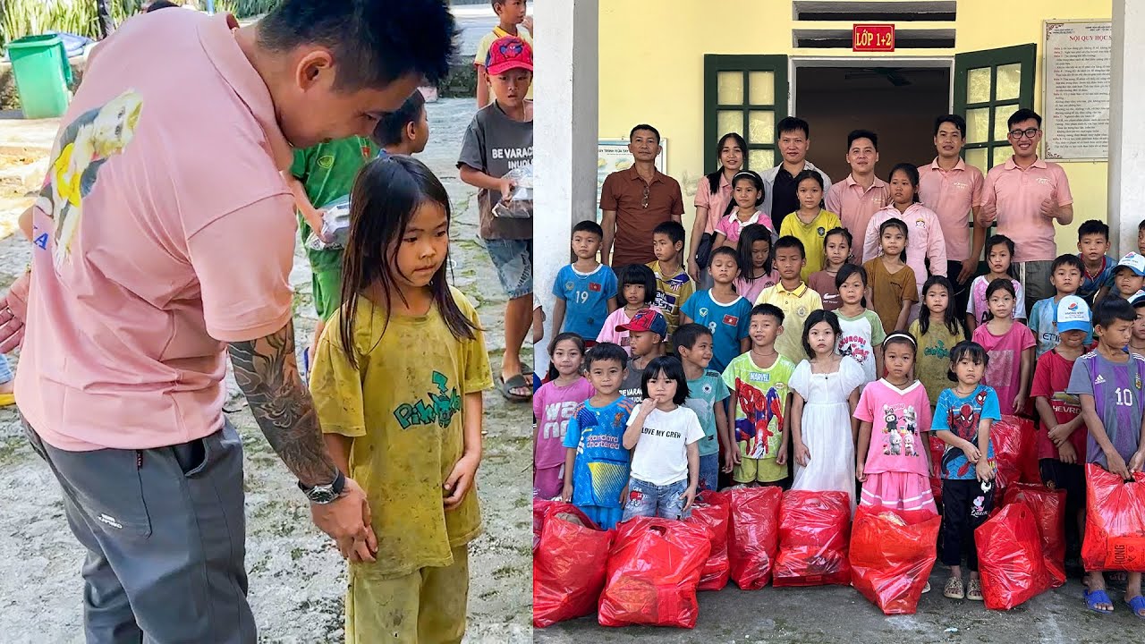 Witnessing the Pure Happiness of Children from Monkey Kaka Gifts - YouTube
