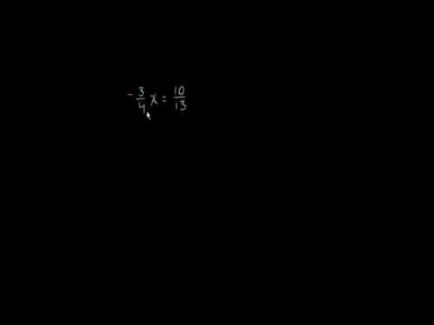 Doğrusal Denklemler 1 (Matematik / Cebir)
