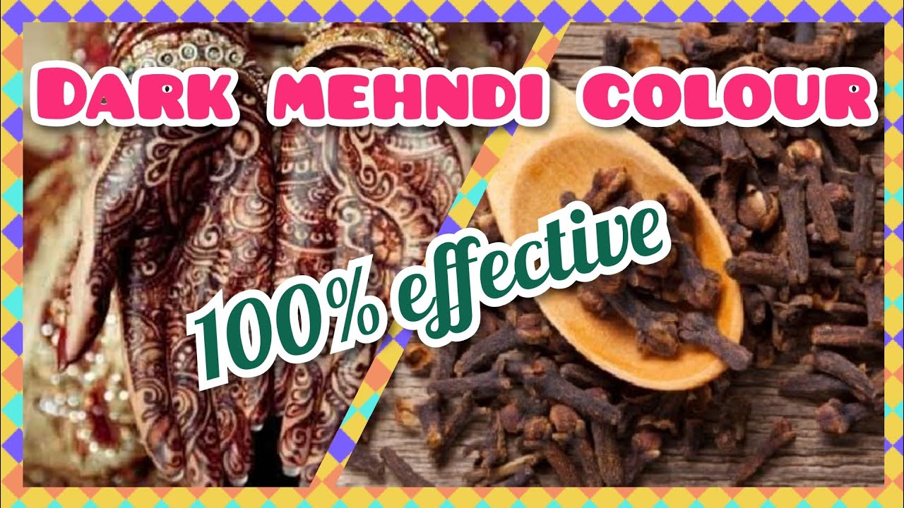 How to get dark mehndi colour/how to darken mehndi stain/mehndi ka ...