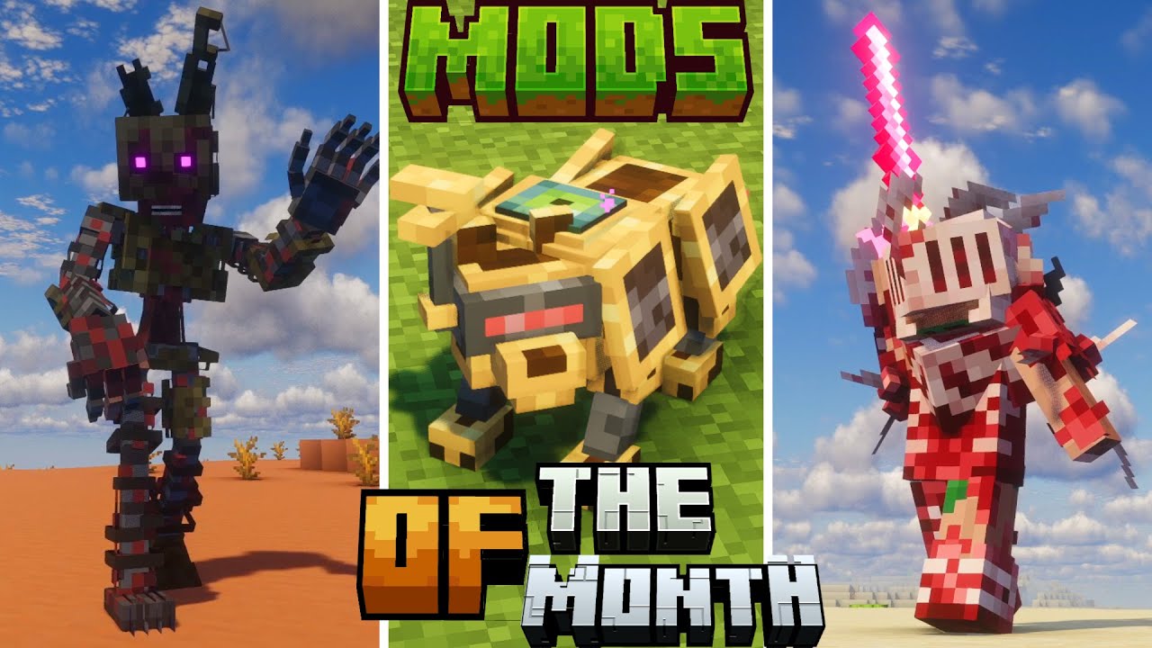 TOP 25 New Minecraft Mods Of The Month! (1.21.5 to 1.20.1) | May 2025 ...