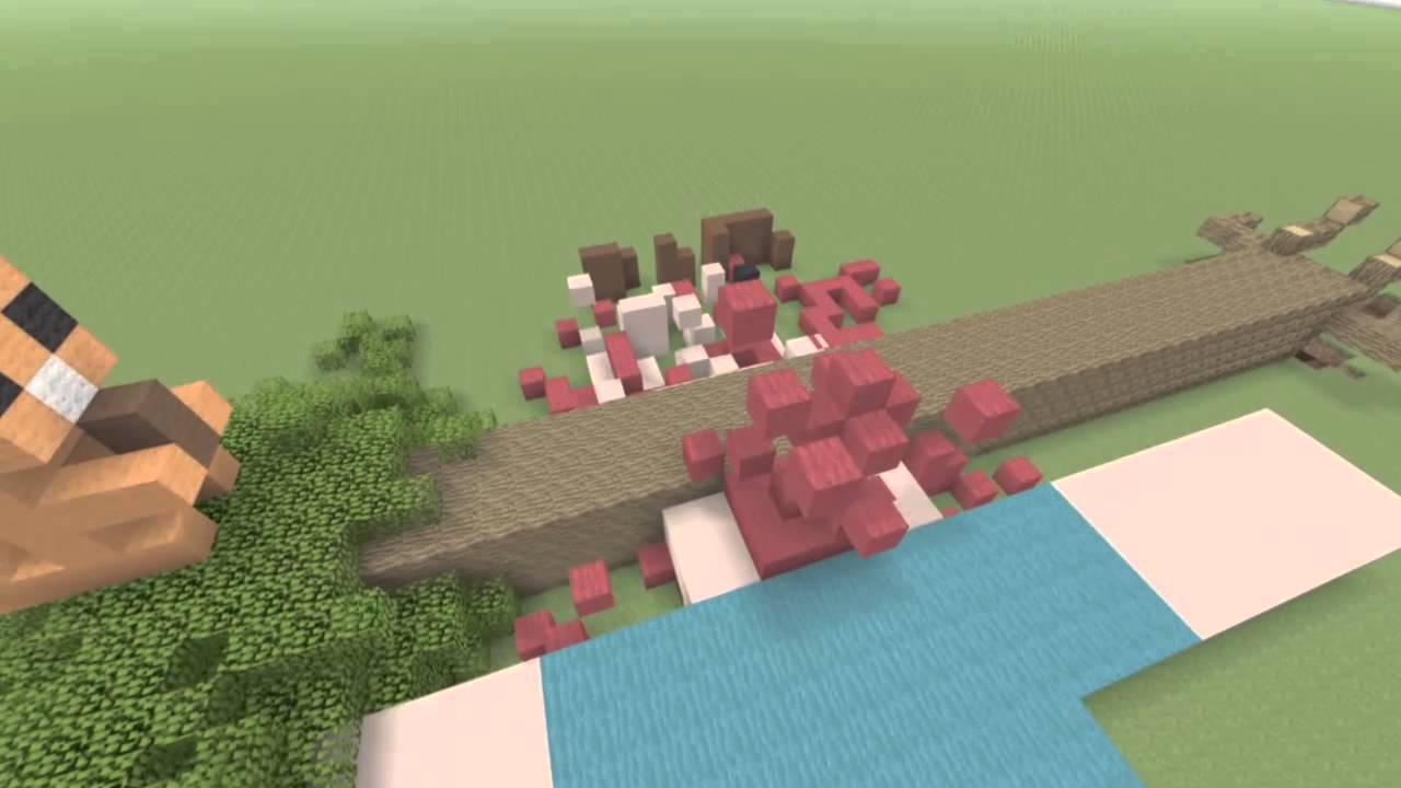 Minecraft Steve Dies Again: The Fallen Tree - YouTube