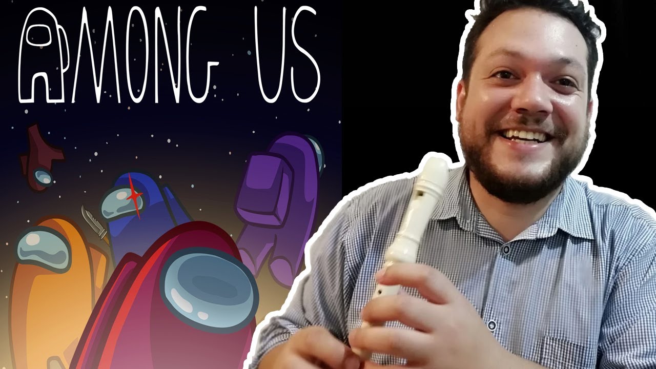 Among Us Theme - Tutorial Flauta Dulce - YouTube