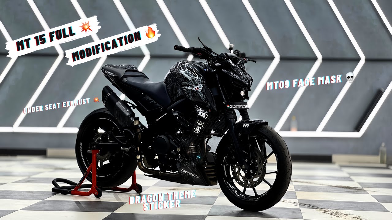 MT15 FULL MODIFICATION 💥|| ONE AND ONLY IN INDIA || RC RIDER HZB - YouTube