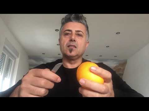 Portakal soyma tekniği