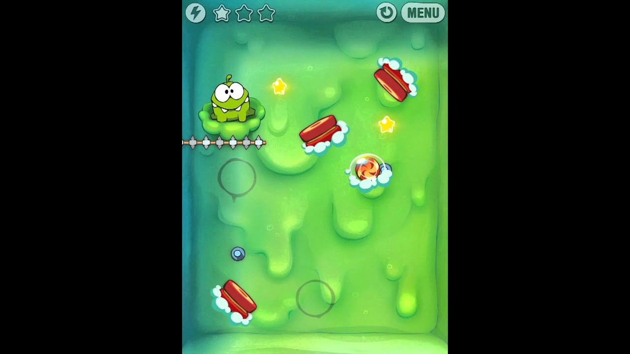 Cut the Rope 12-24 Walkthrough Spooky Box - YouTube