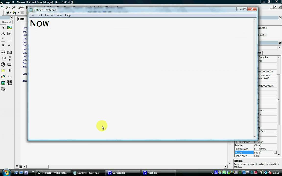 How to move and image with the keyboard VB6 - YouTube