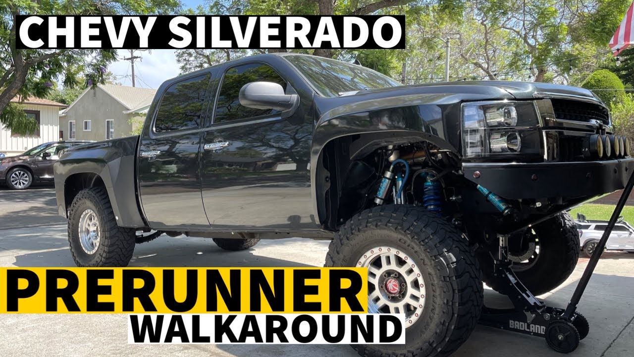 Daily Driver Chevy Silverado Prerunner - YouTube