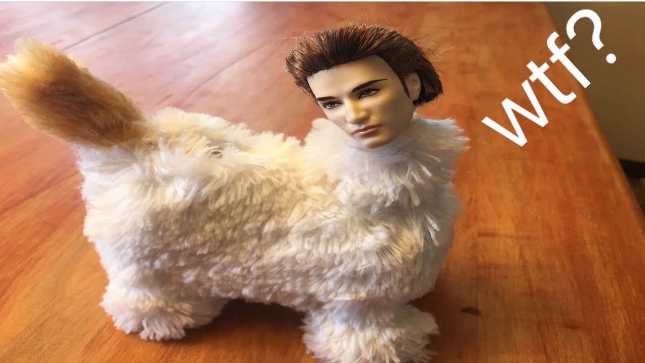 FurReal Pup Edward Cullen Centaur Dog Thing Custom Edit weird - YouTube