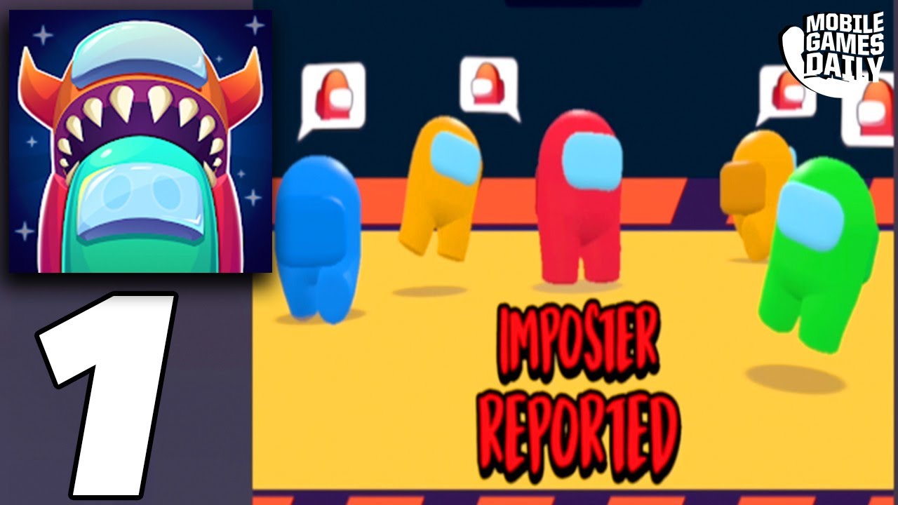 IMPOSTER SOLO KILL Gameplay Walkthrough Part 1 Levels 1-20 (iOS ...