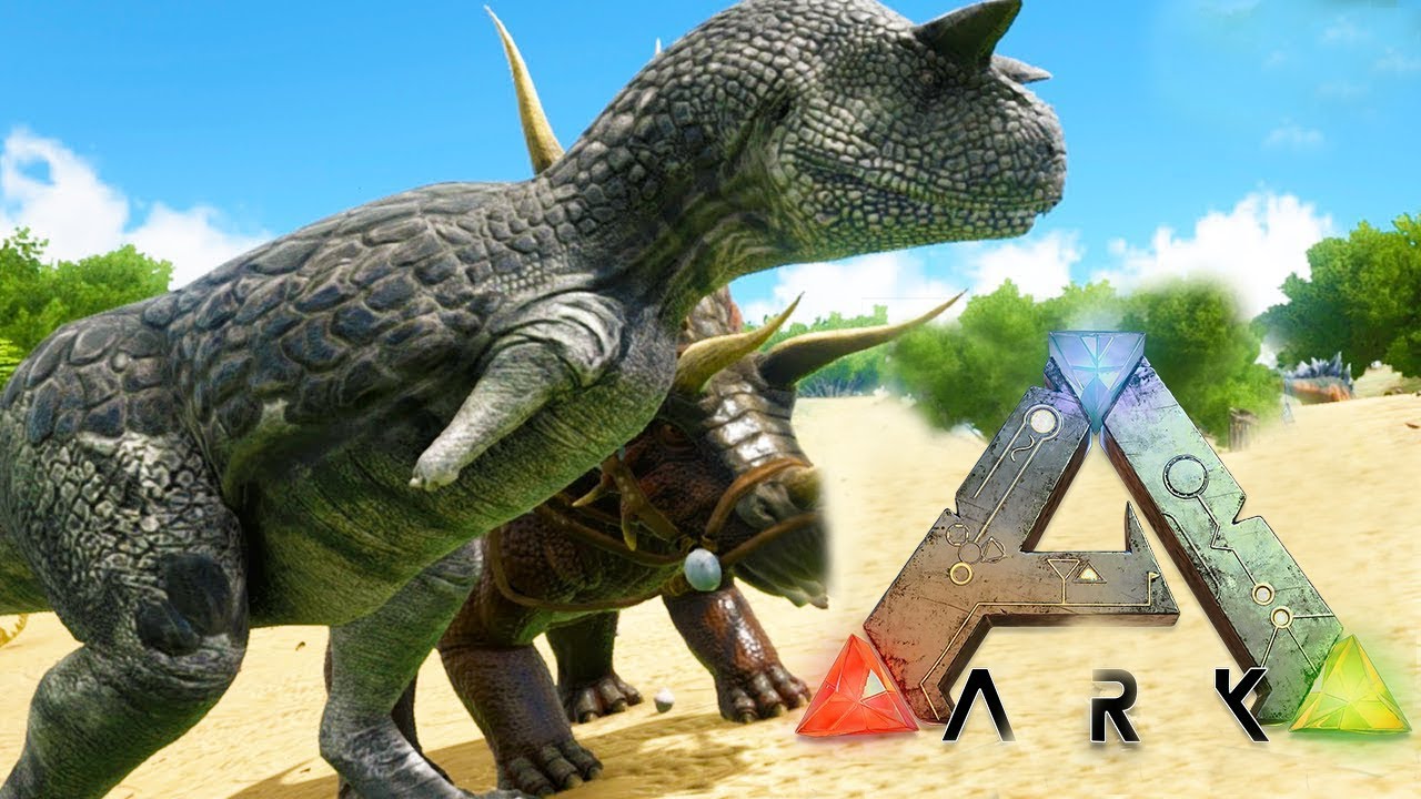Thu Phục Khủng Long Carnotaurus | ARK Gaming Online | Ark Survival ...