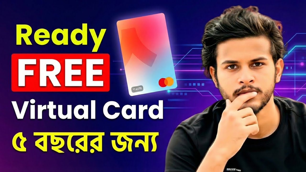 How to get Free Virtual MasterCard! (Ready virtual Card) - YouTube