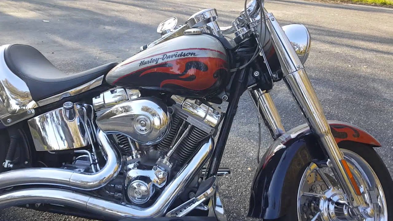 2006 Harley Davidson Screaming Eagle Fat Boy FLSTFSE - YouTube