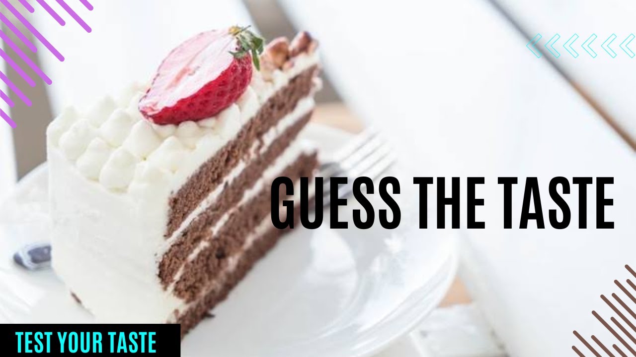 Test Your Taste: Can I Guess the Flavour? - YouTube