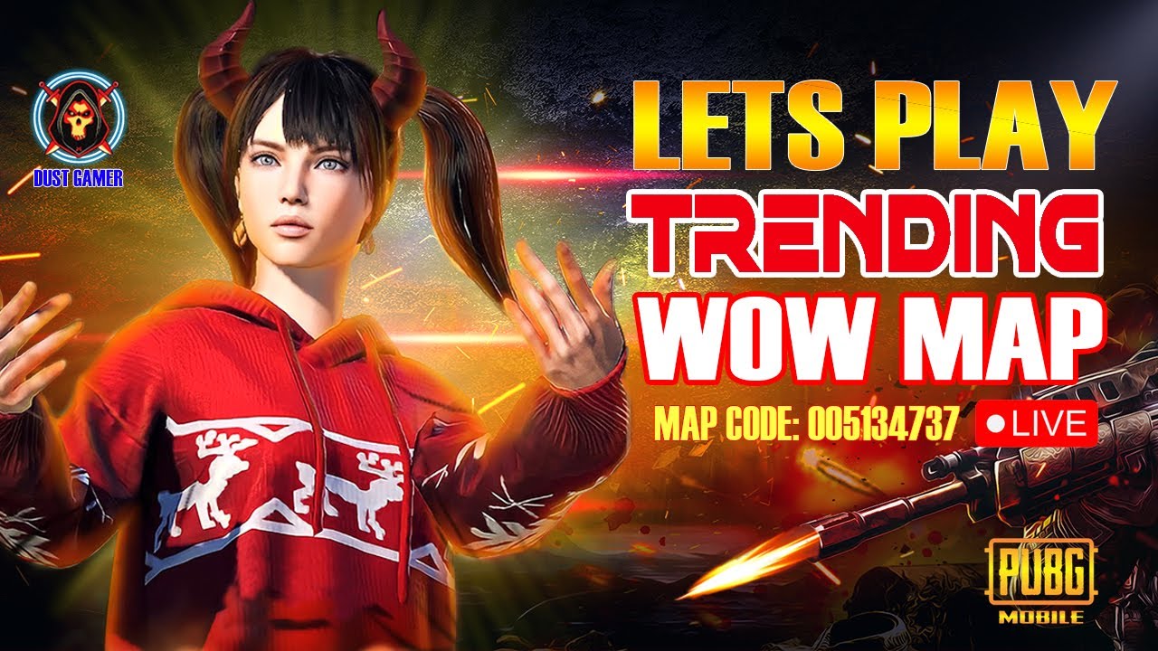 LETS PLAY WOW TRENDING MAP ON LIVE STREAM 😱🔥 👉🏻CODE : 005134737 # ...