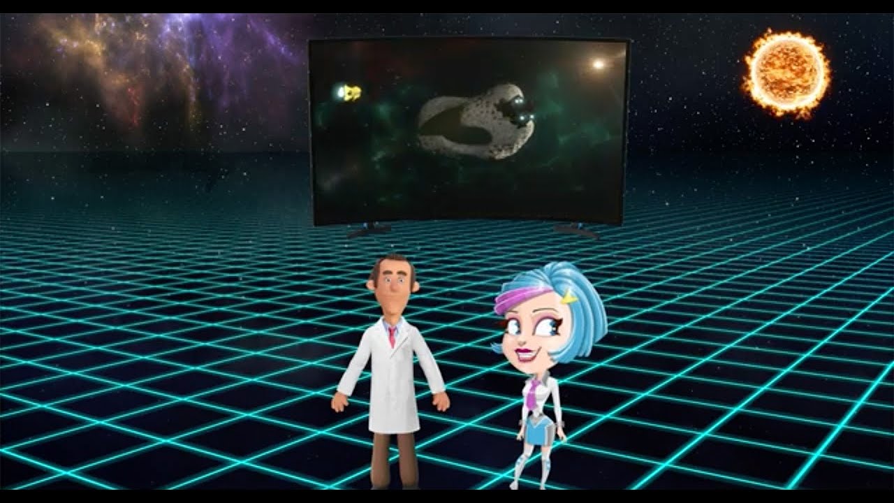 SpaceTime with Professor Cosmo and DeLana #shorts - YouTube