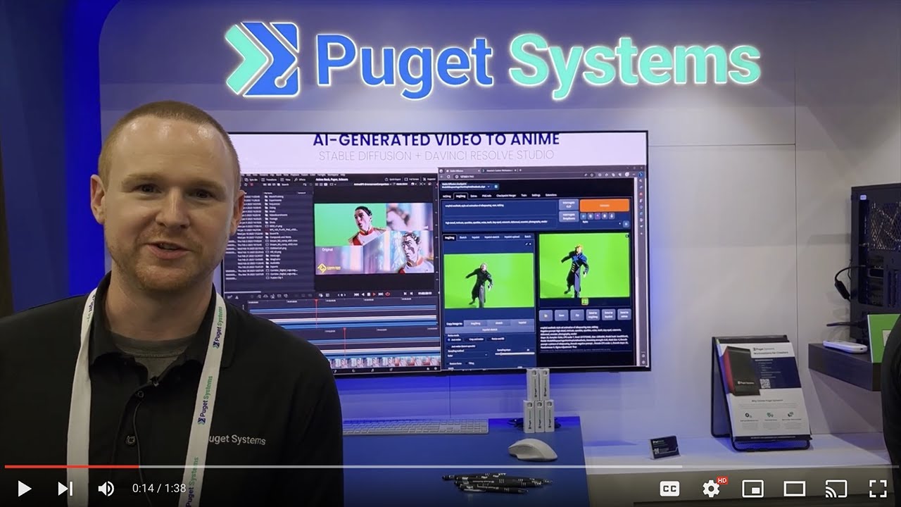 SIGGRAPH 2023: Puget Systems' Eric Brown - YouTube