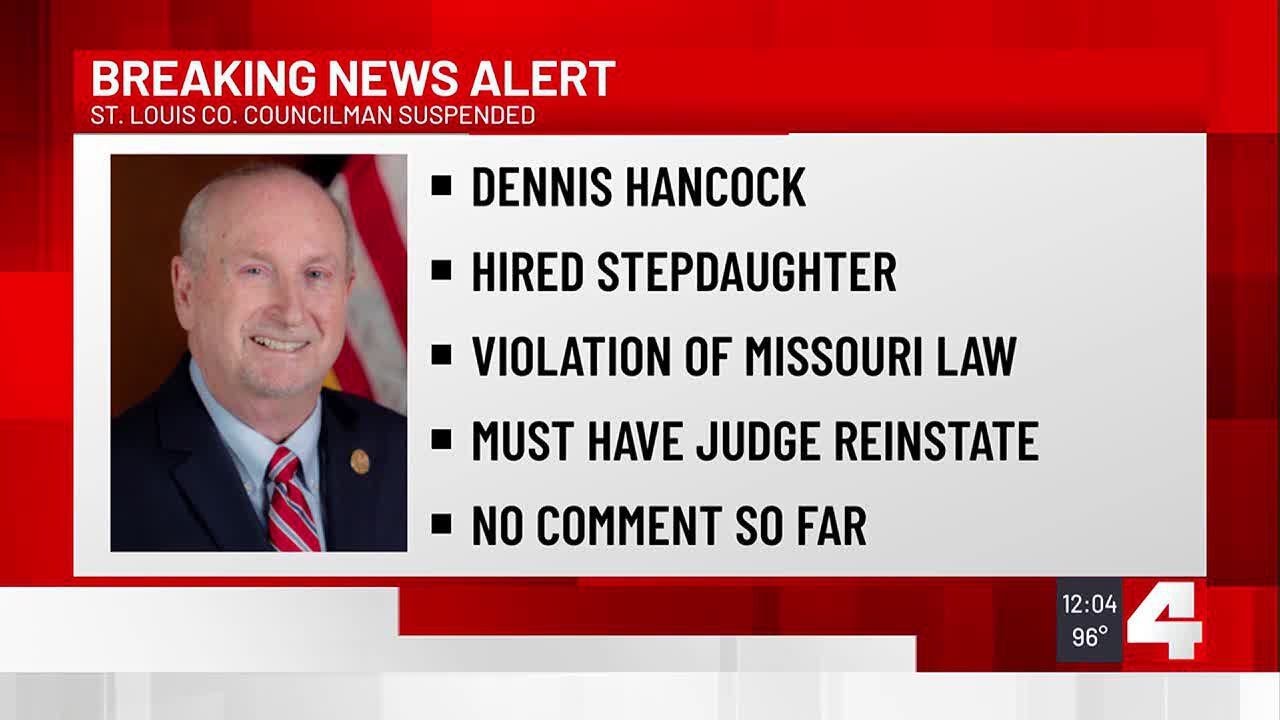 St. Louis County judge orders Dennis Hancock be restored to ‘full ...