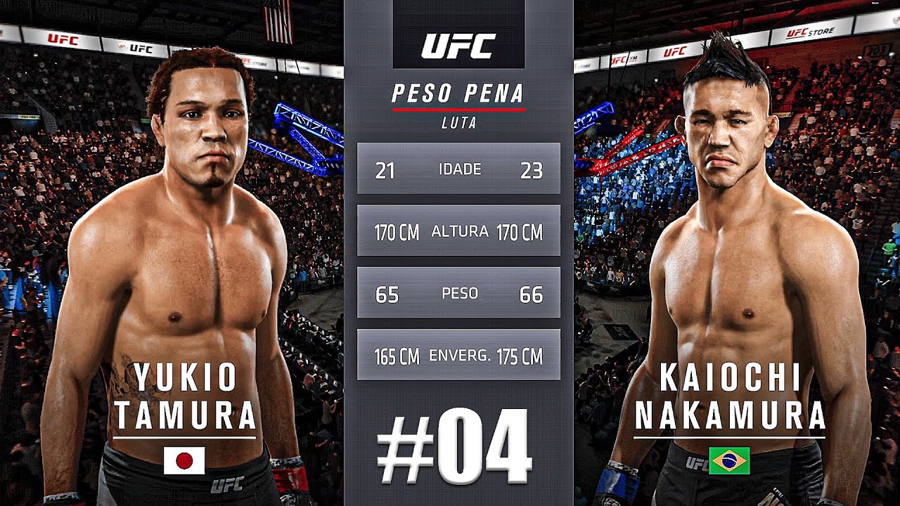 A GRANDE FINAL DO TUF, QUEM VENCER ESTÁ NO UFC! MODO CARREIRA UFC 2 #04 ...