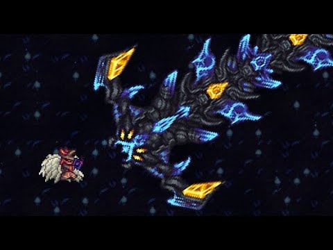 Calamity mod/Adult Eidolon Wyrm/Mage/Death mode - YouTube