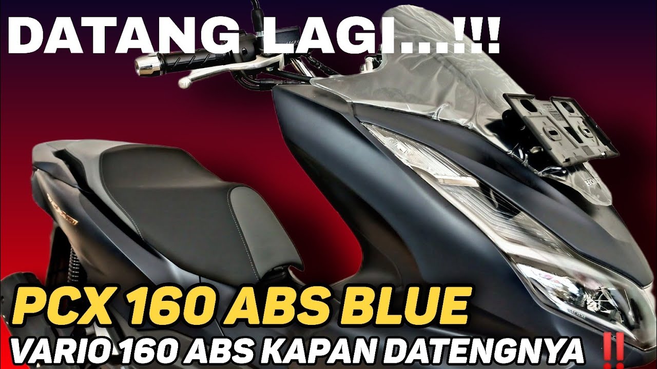 PCX 160 ABS BLUE - YouTube