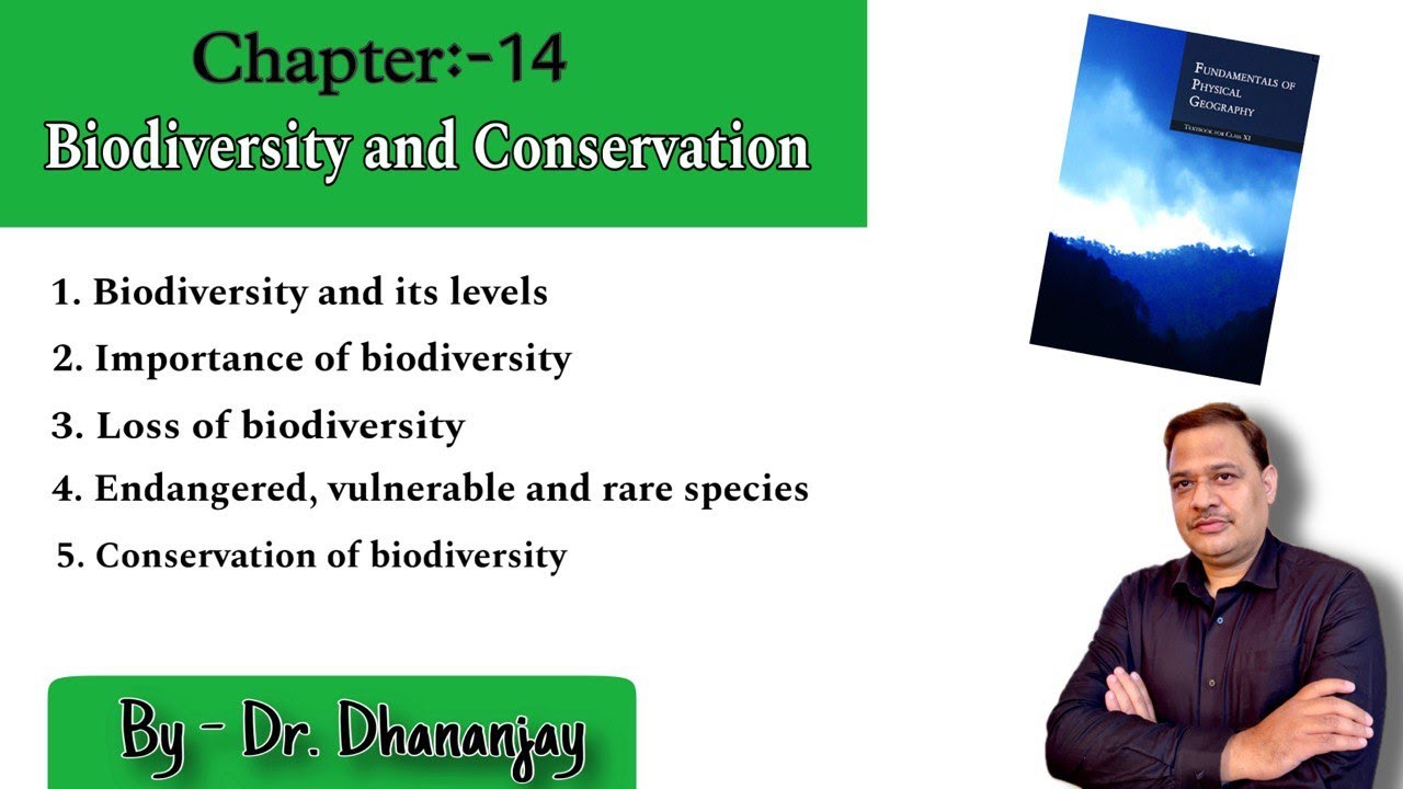 Biodiversity and Conservation | NCERT-Geography | Class 11th Book 1 ...