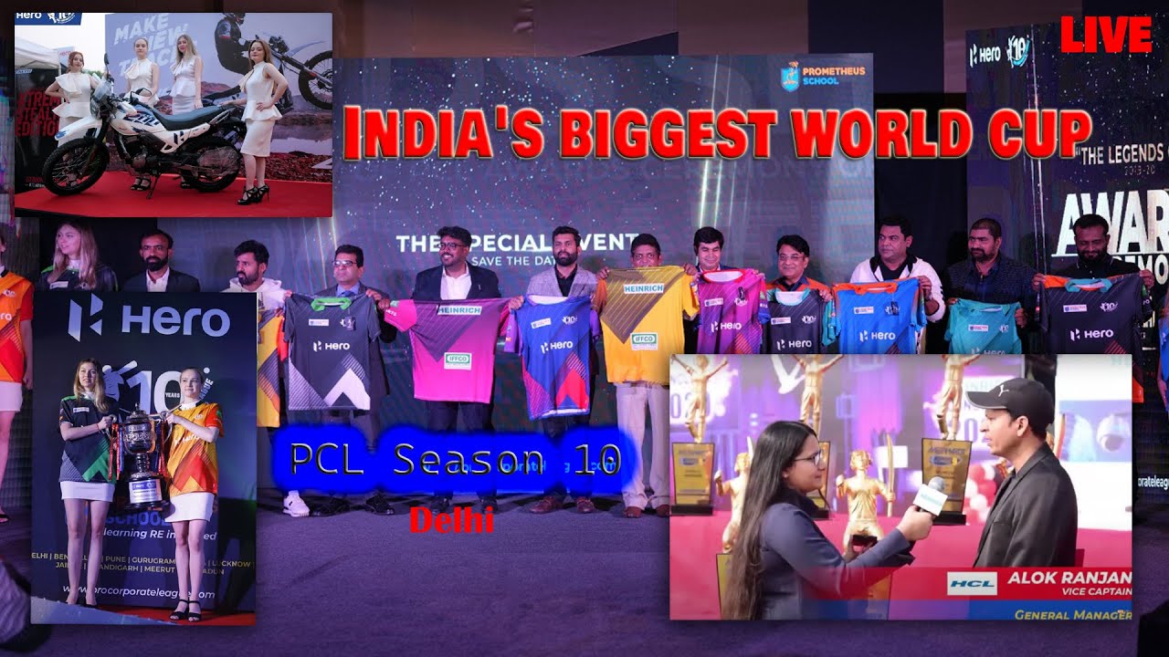India's biggest world cup || PCL - 10 LIVE ( Delhi LIVE ) - YouTube
